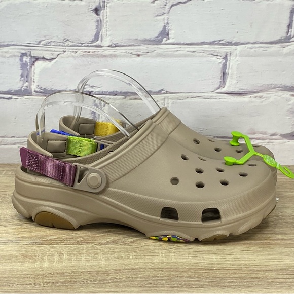 CROCS | Shoes | New Crocs Classic All Terrain Clogs Mushroom Multi ...